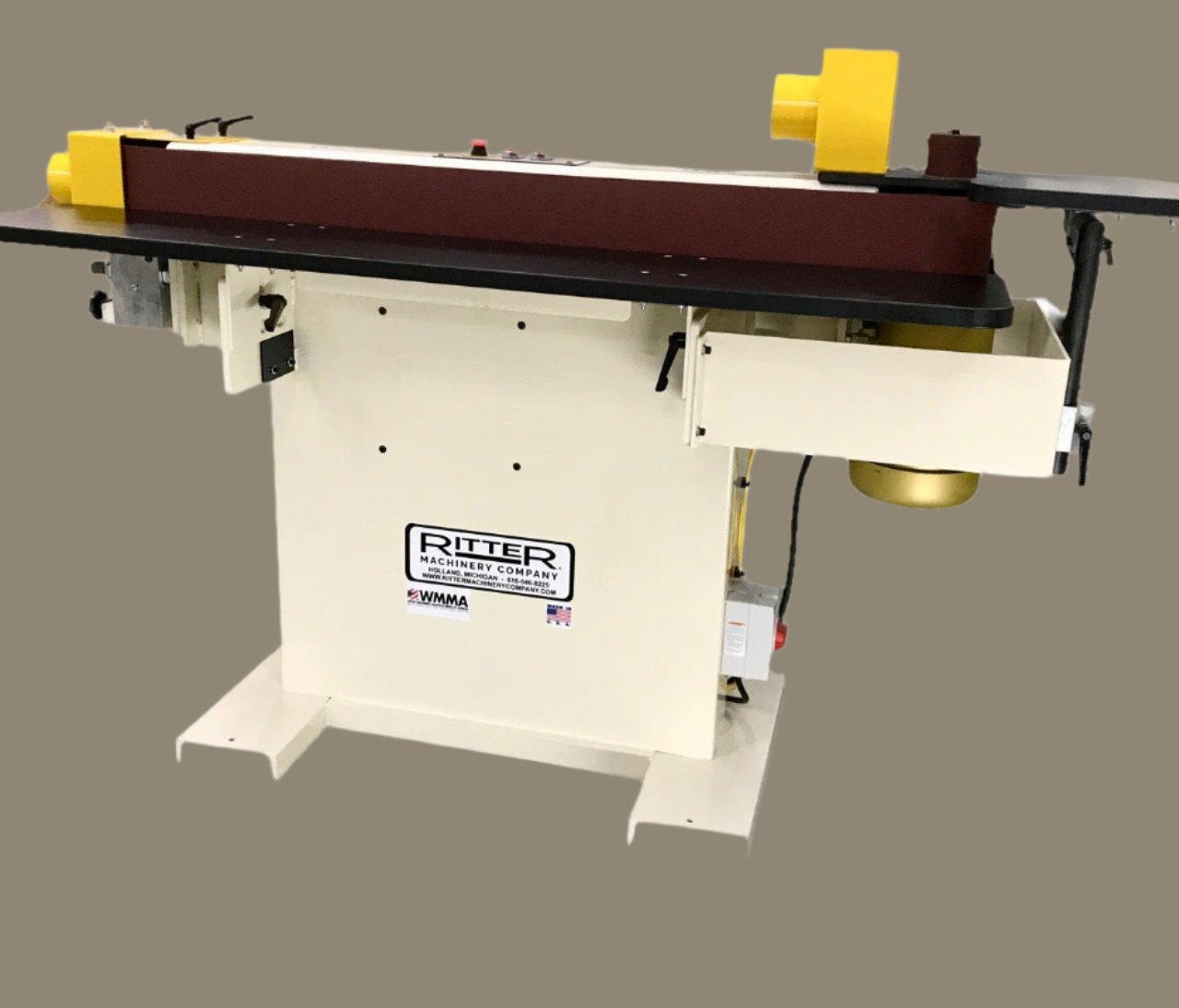 6" x 132" - Double Sided - Oscillating Horizontal Edge Belt Sander
