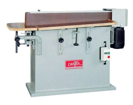 6" x 108" - Single-Sided - 3 PH - 2 HP - Edge Sander - Cantek CT-108