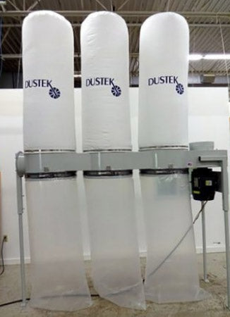 3 Bag - 1 Phase - 5 HP - Dust Collector - Dustek Economy Series E750