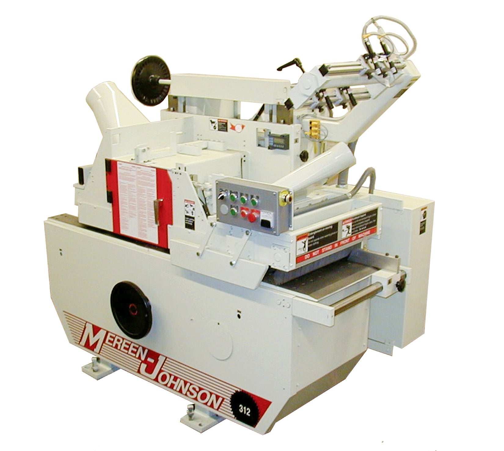 Mereen-Johnson 312DC - 12" Fixed Arbor Gang Rip Saw w/Twisted Collars